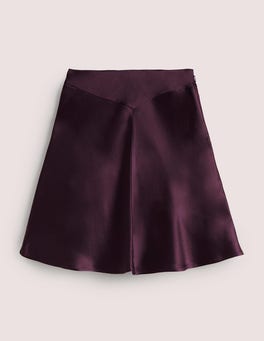 BODEN Satin Bias-Cut Mini Skirt | Endource