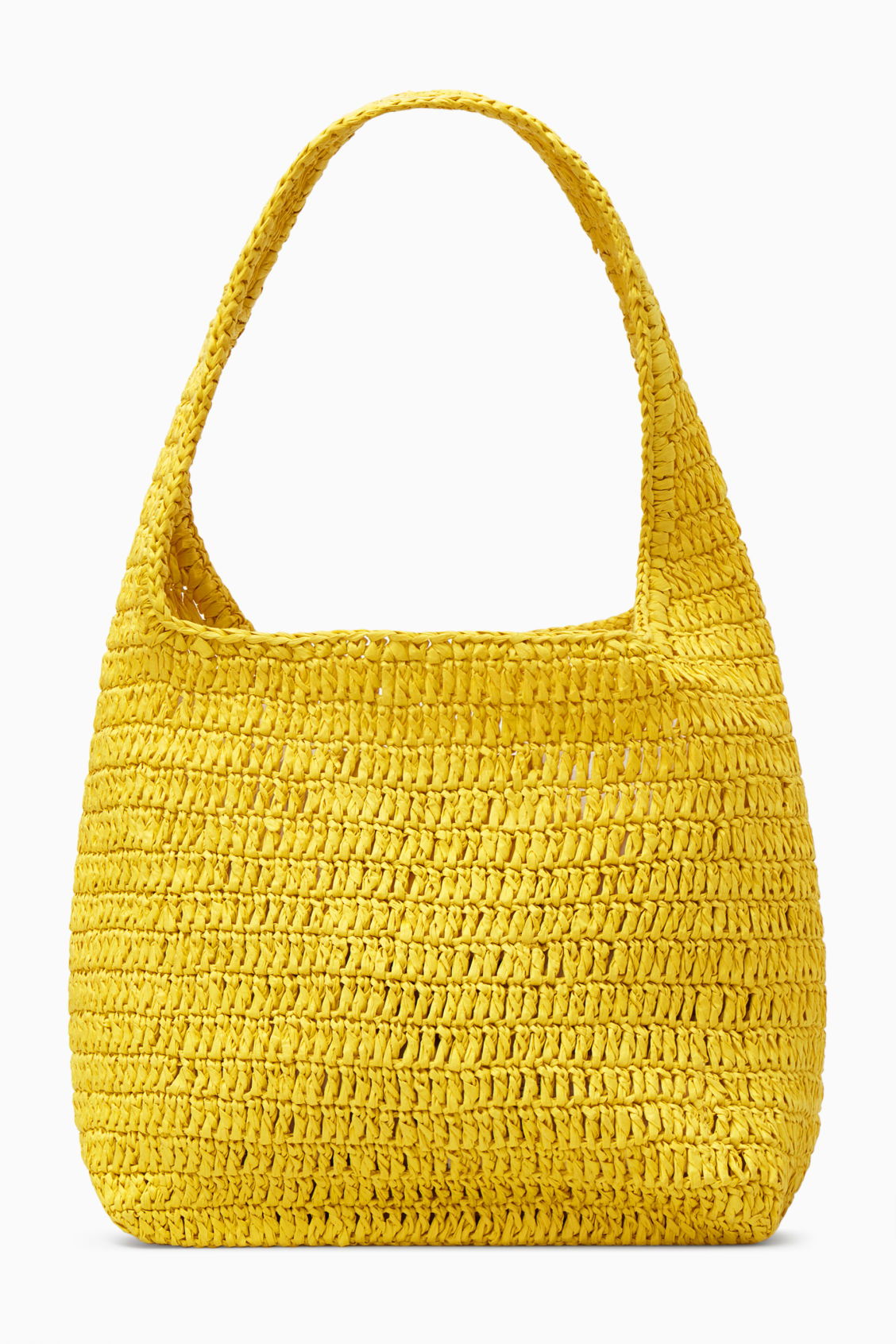 COS Mini Shoulder Bag in BRIGHT YELLOW | endource