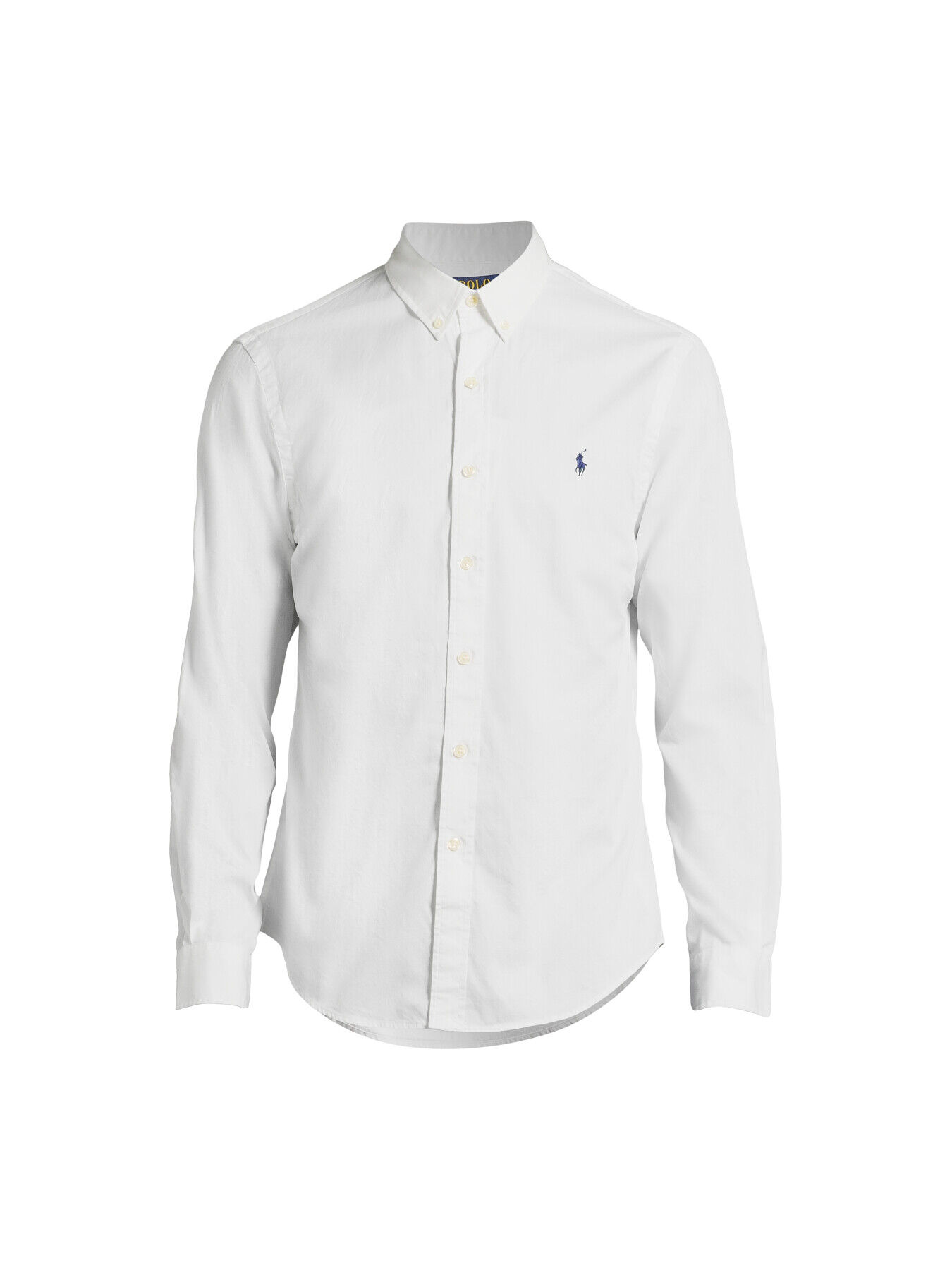 POLO RALPH LAUREN Slim Fit Twill Shirt in White | Endource