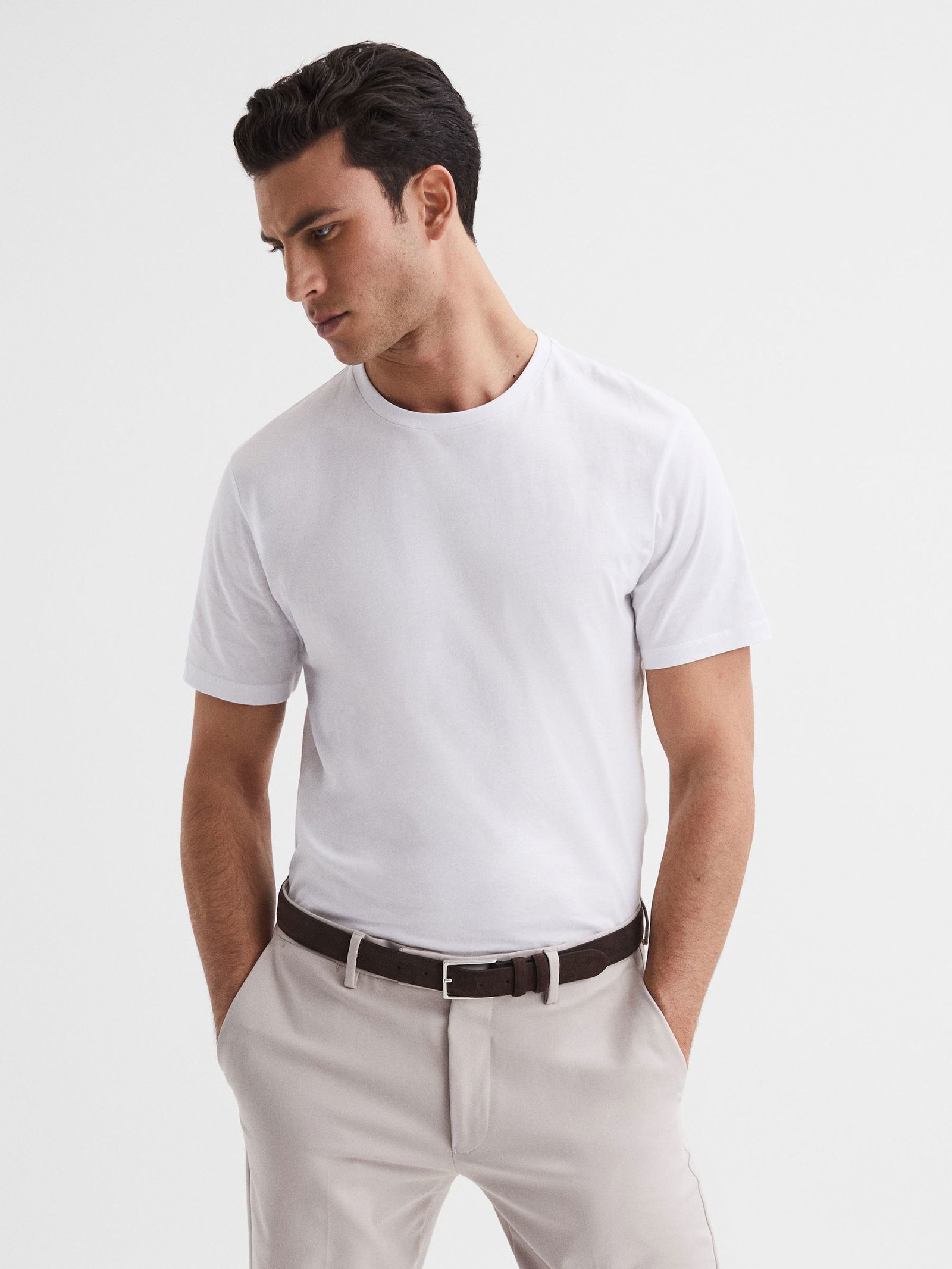 REISS Bless 3 Pack T-Shirts in White | Endource
