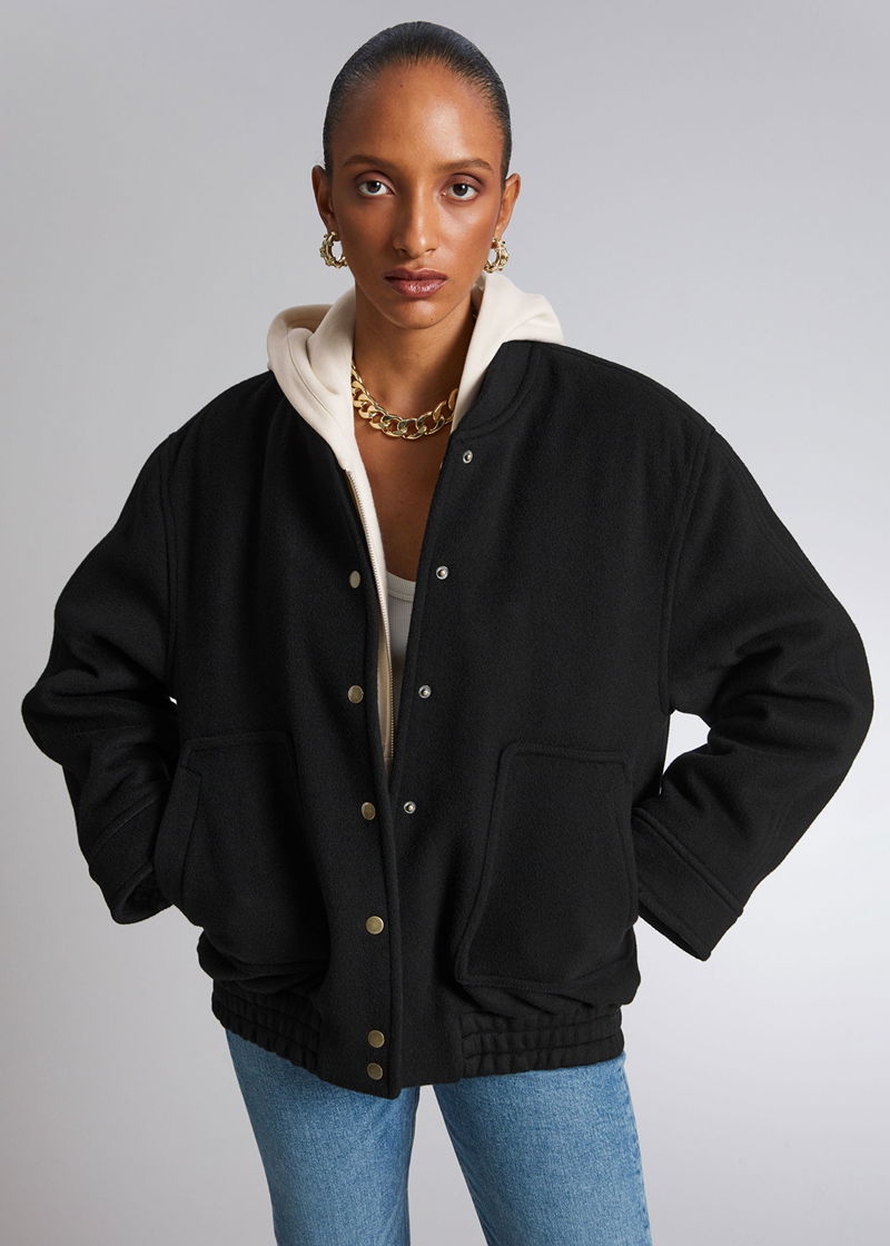 & OTHER STORIES Oversized Wool Jacket | endource