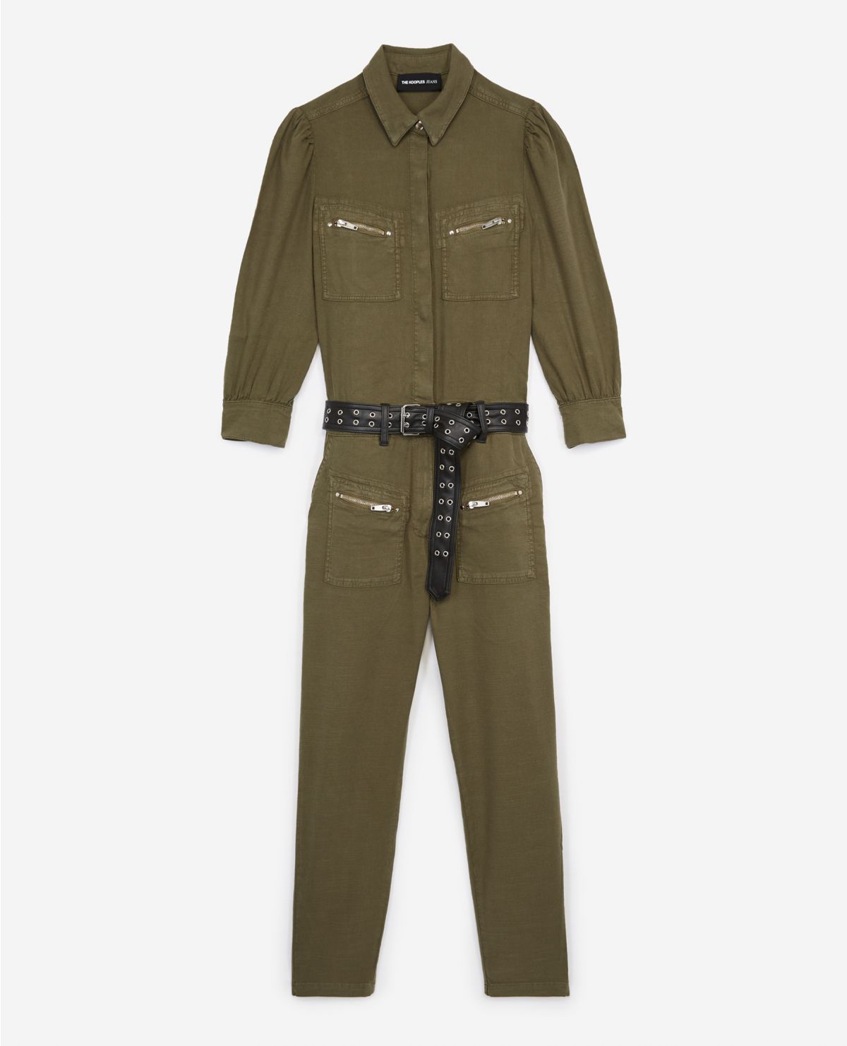 THE KOOPLES Flowing Jumpsuit With Zipped Pockets | endource