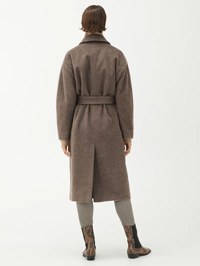 ARKET Belted Alpaca and Wool Coat | Endource