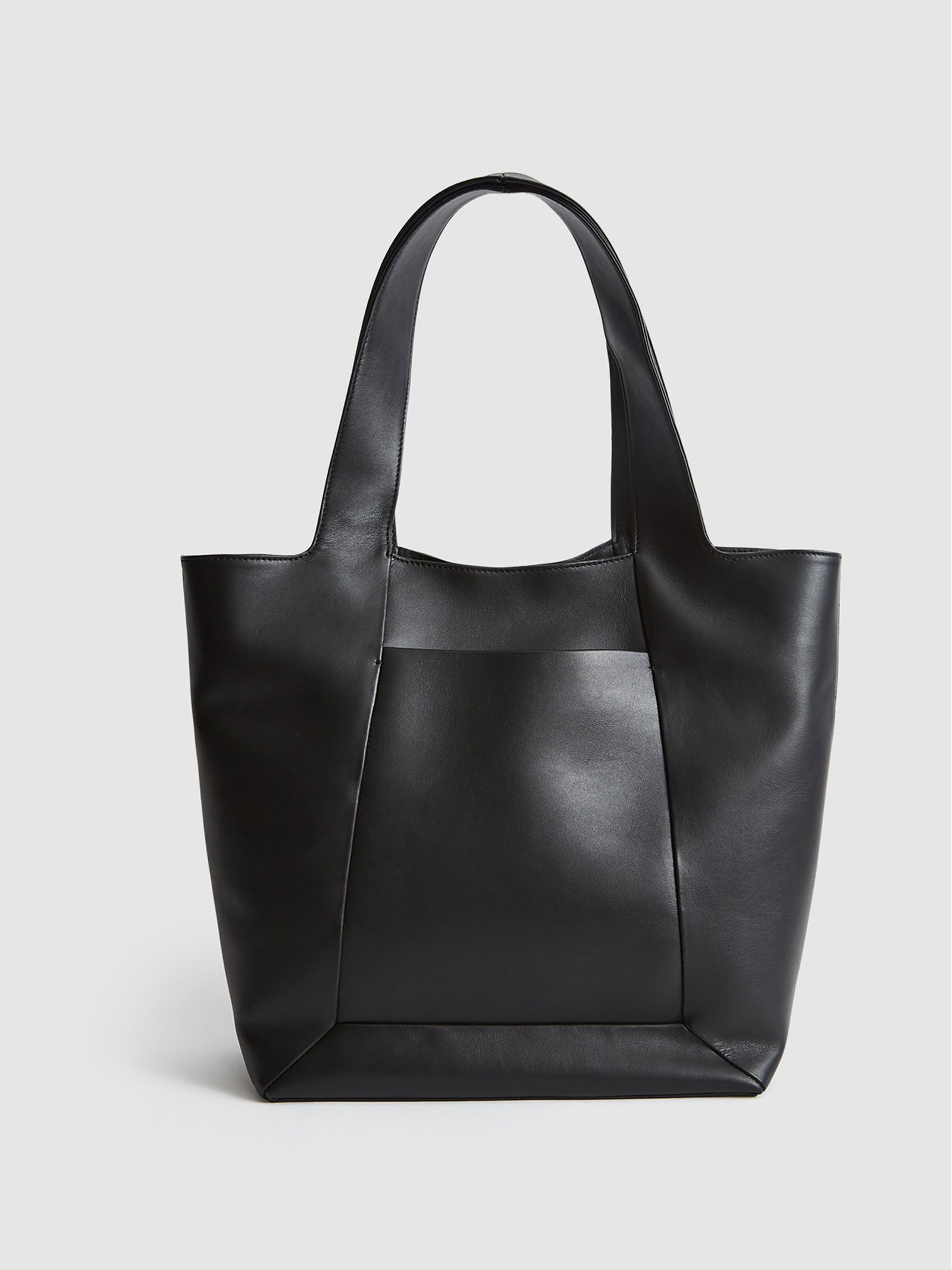 REISS Alma Leather Tote Bag | Endource