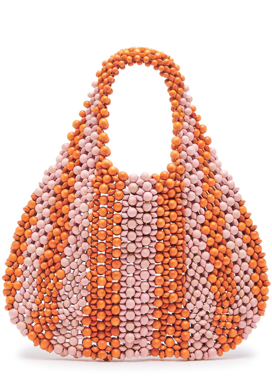 ARANAZ Luha Beaded Top Handle Bag | endource