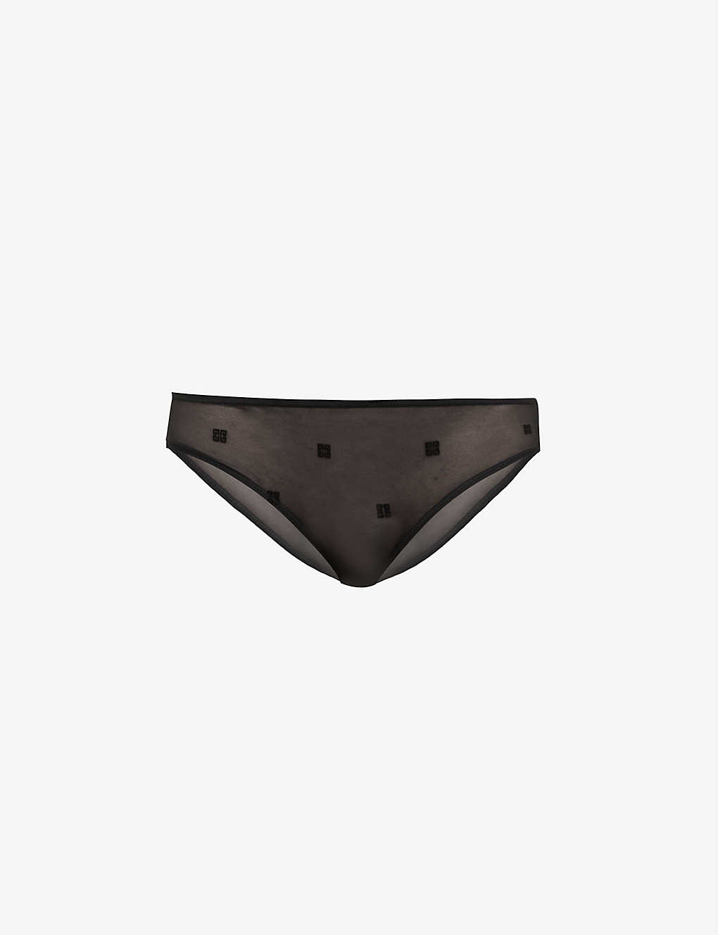 GIVENCHY Jacquard 4G Low-Rise Mesh Bikini Briefs | Endource