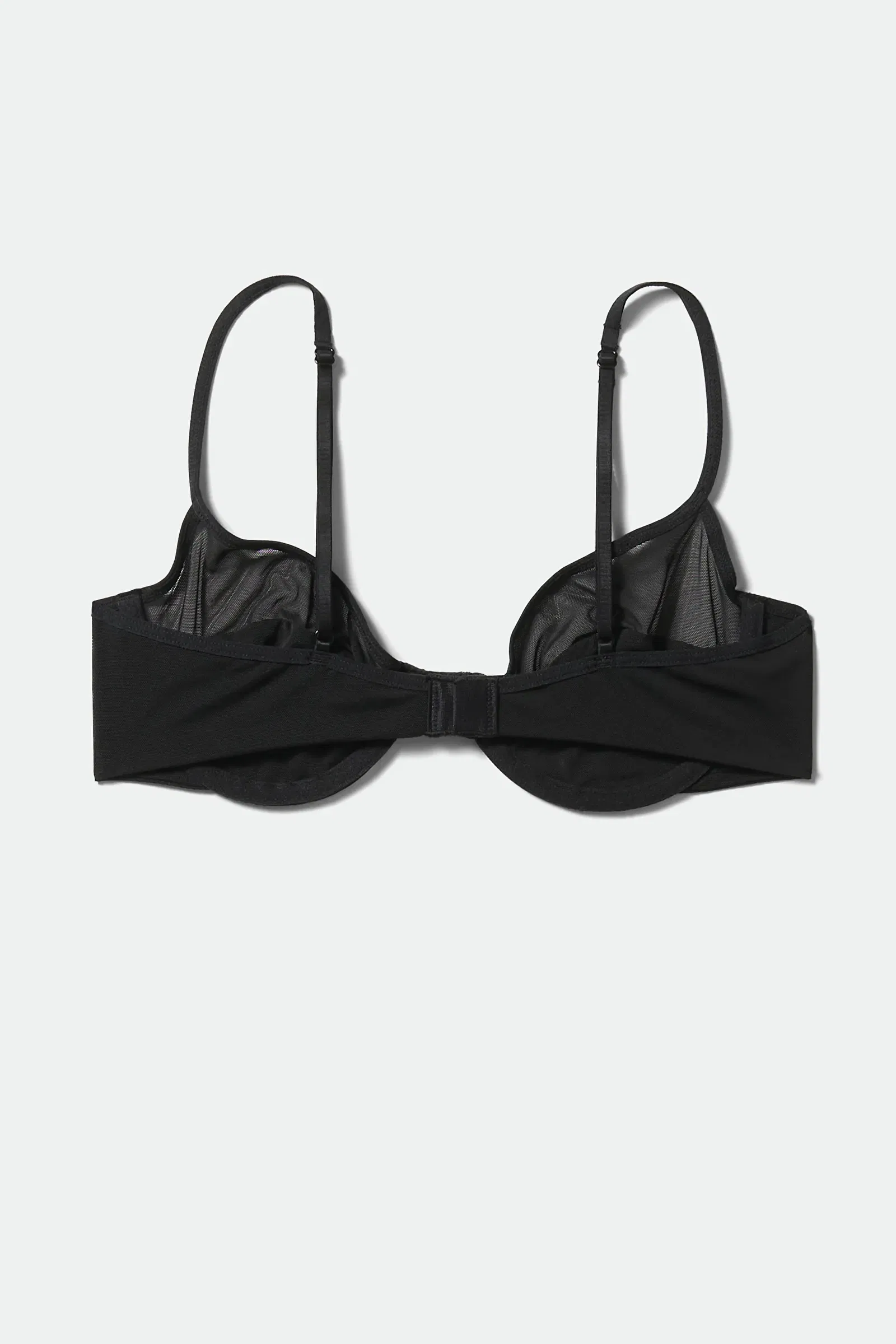 WEEKDAY Molly Underwire Bra in Black | endource