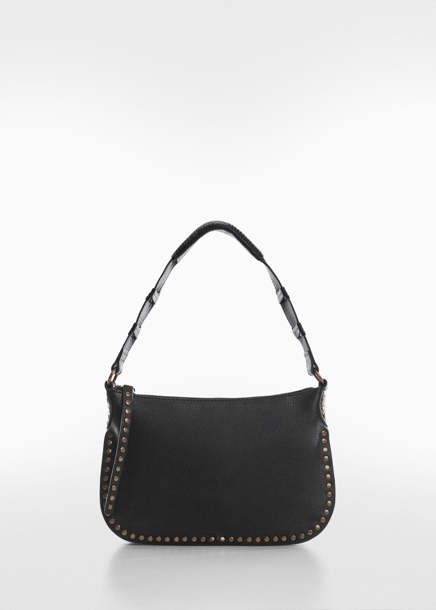 MANGO Stud Leather Bag | endource