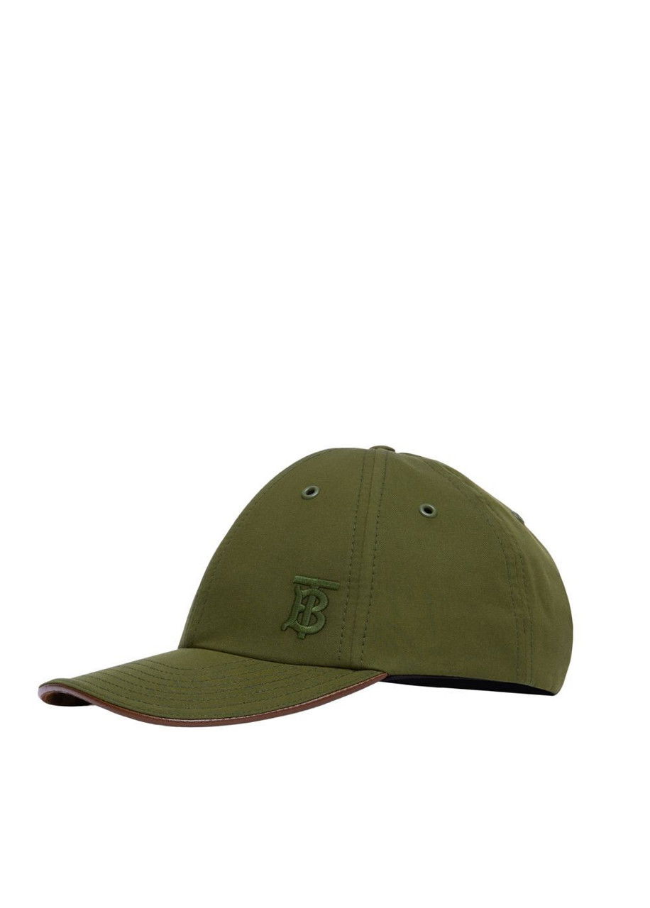BURBERRY Monogram Motif Tropical Gabardine Baseball Cap | endource