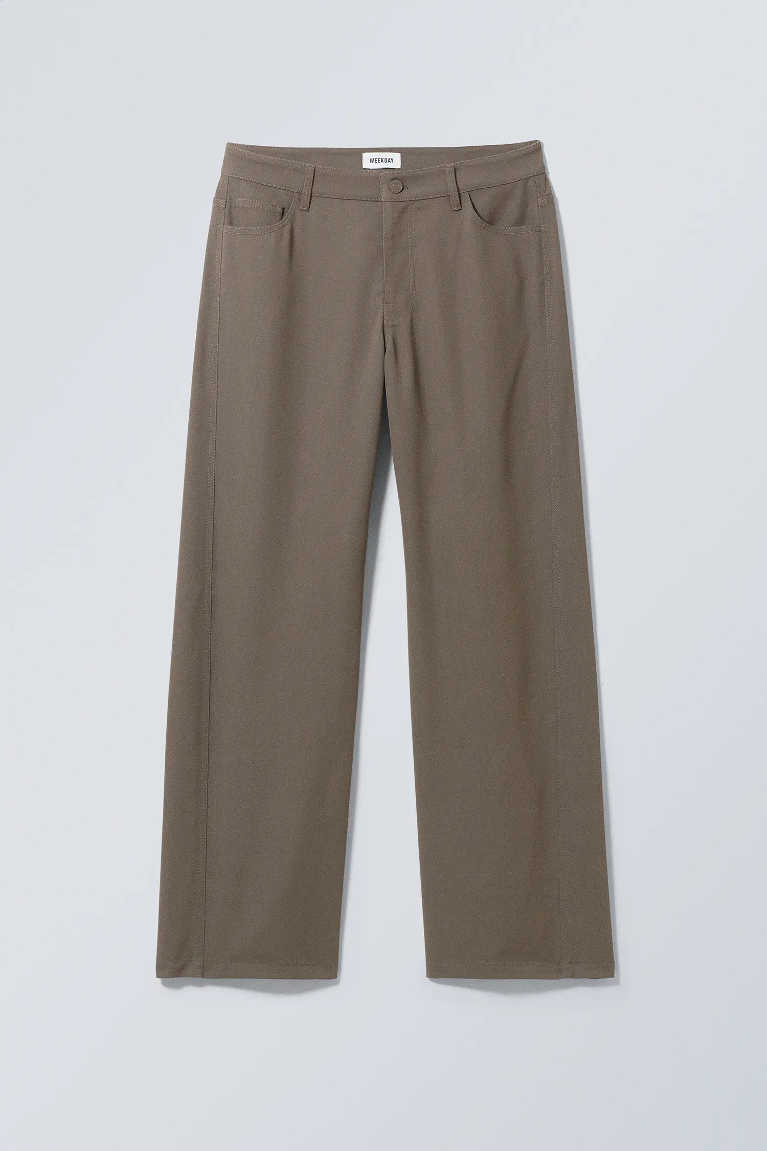 WEEKDAY Abigail Trouser in Dark Mole | endource