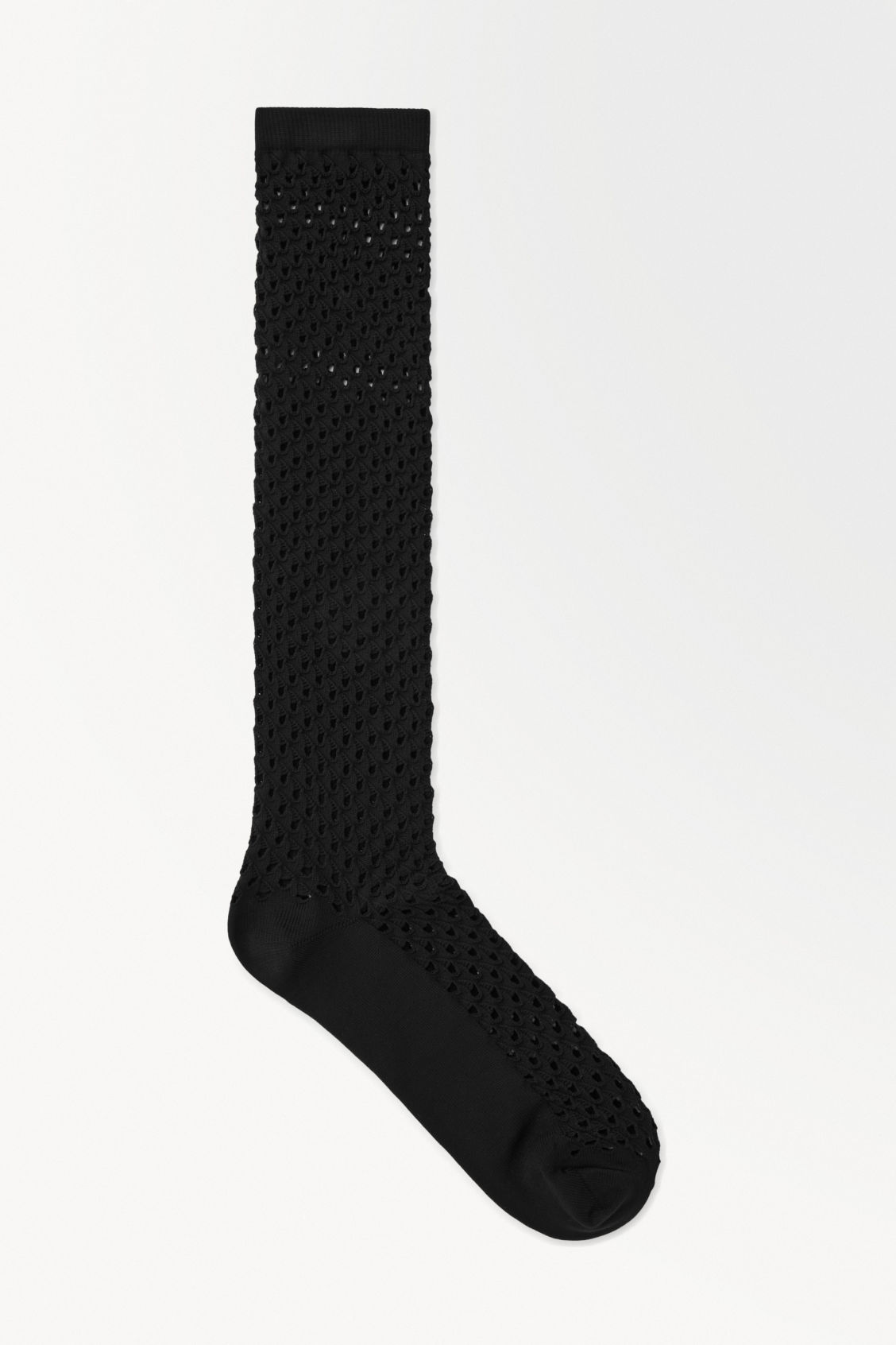 COS The Lace Knee-High Socks | Endource