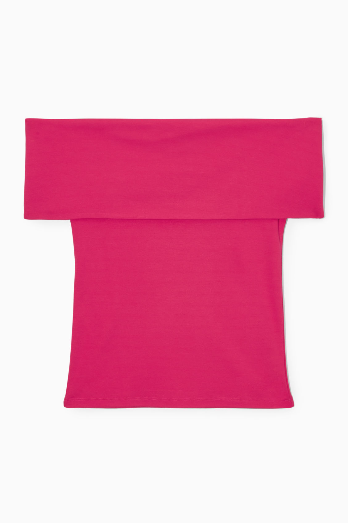 COS Off-The-Shoulder Top in DEEP PINK | endource