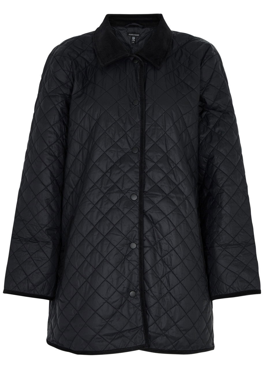EILEEN FISHER Quilted Shell Coat | endource
