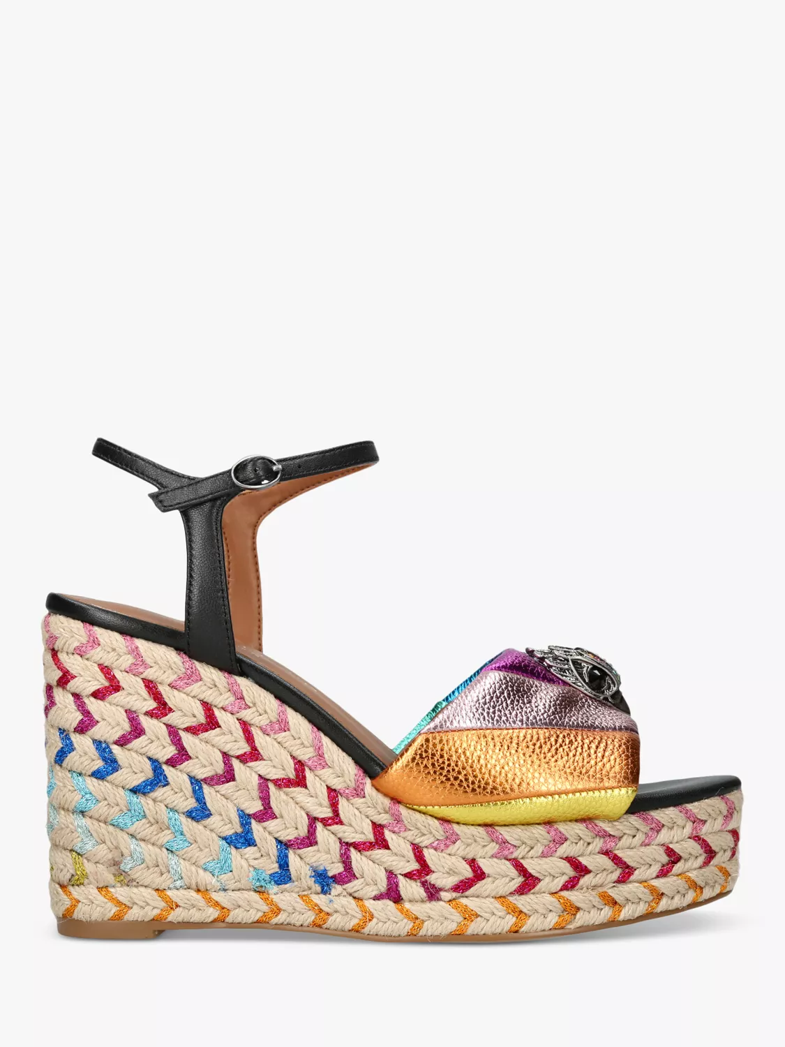 KURT GEIGER LONDON Kensington Wedge Heel Espadrilles | endource