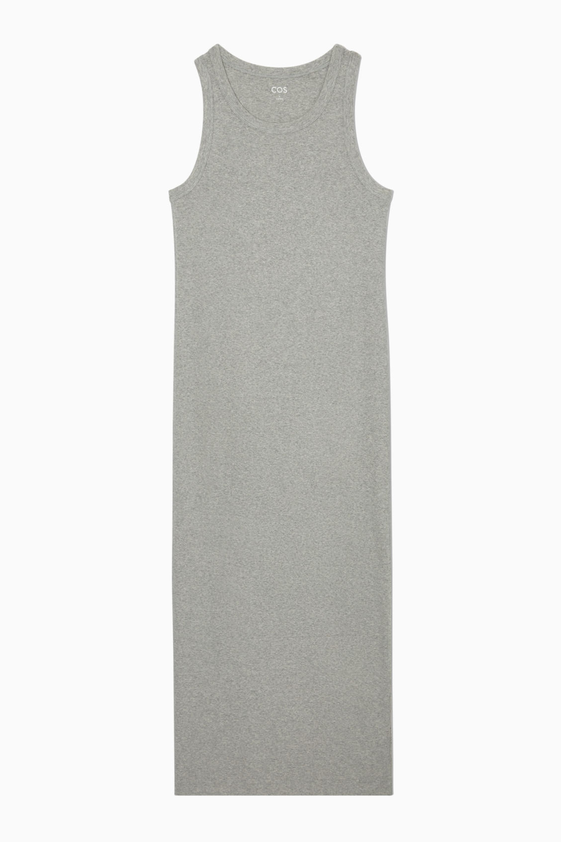 COS Ribbed Tube Dress in GREY | endource