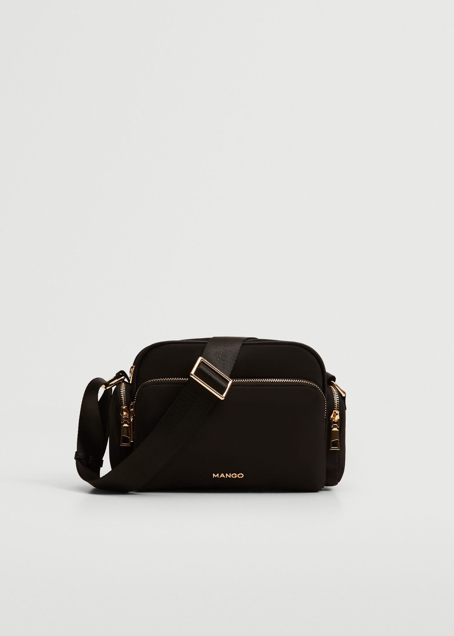 MANGO Crossbody Bag in Black | Endource