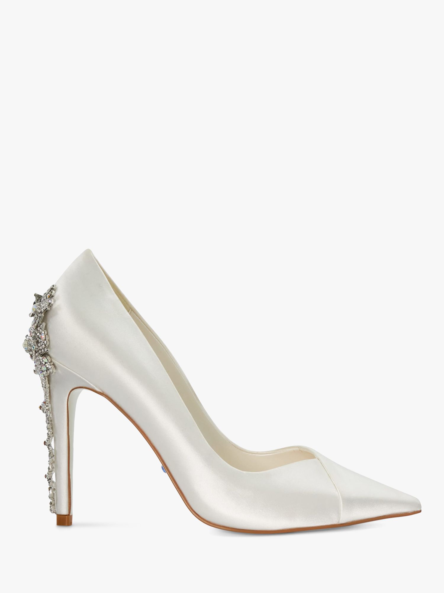 Dune London Bridal Collection Embellished High Heel Court Shoes | endource