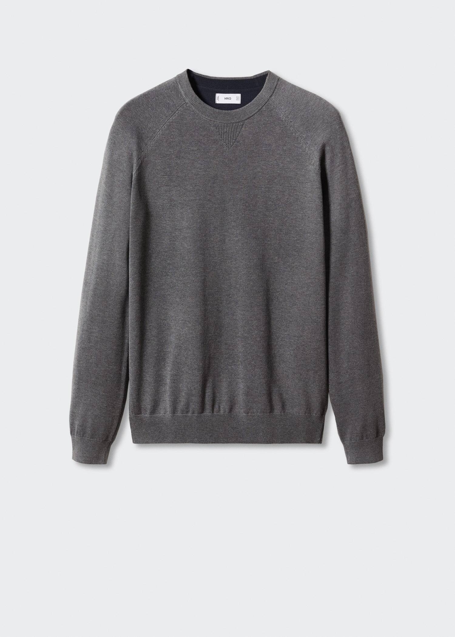 MANGO Fine-Knit Cotton Sweater | endource
