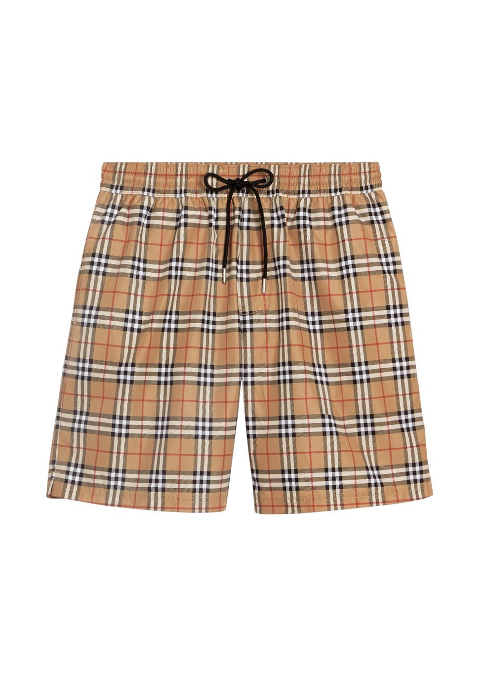BURBERRY Check Drawcord Swim Shorts | endource
