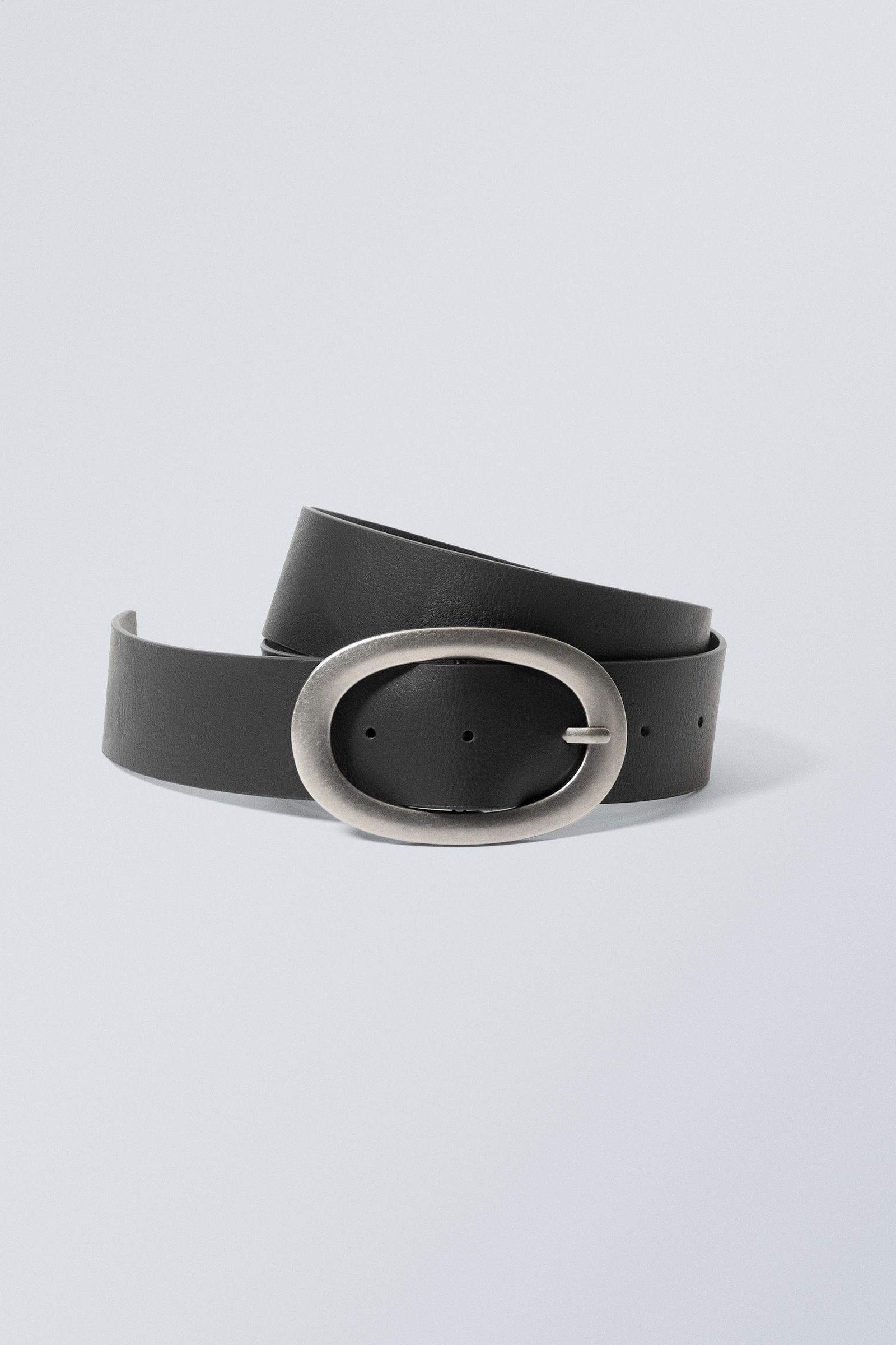 WEEKDAY Oval Belt in Black | endource