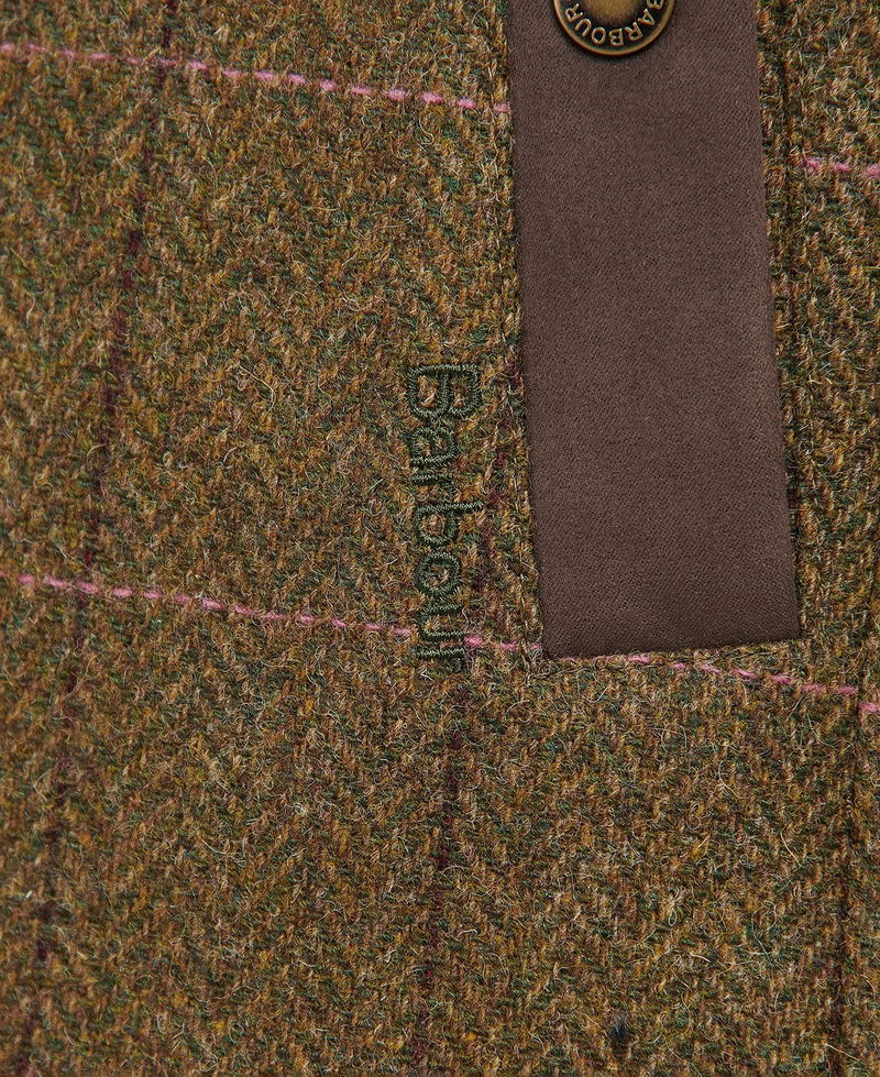 Barbour Alder Wool Gilet In Windsor Endource