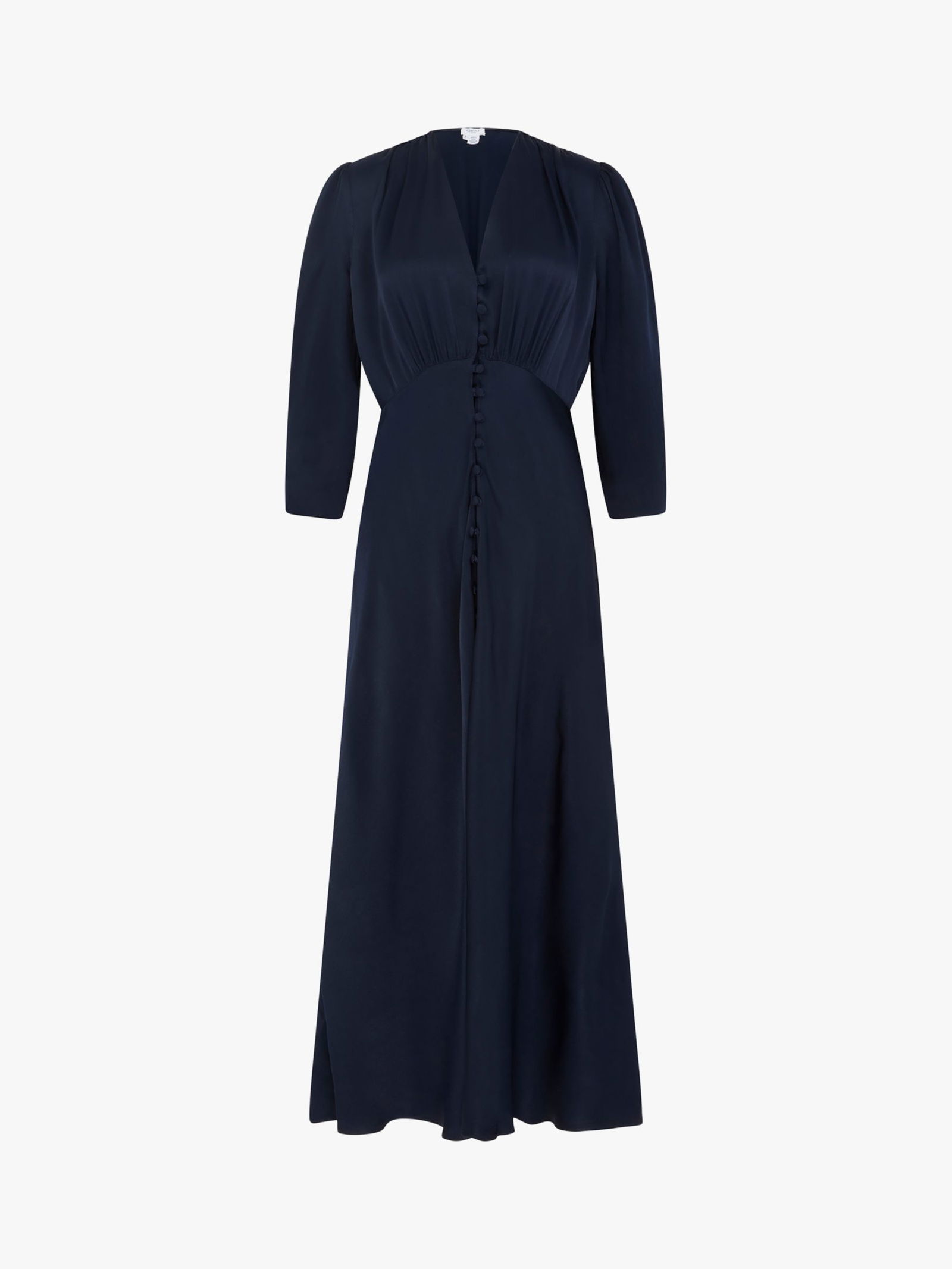 GHOST Madison Satin Maxi Dress | endource