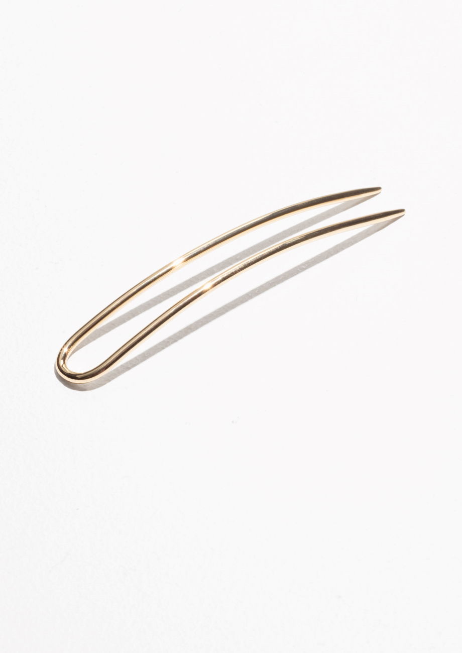 & OTHER STORIES Curved Wire Hair Pin | endource