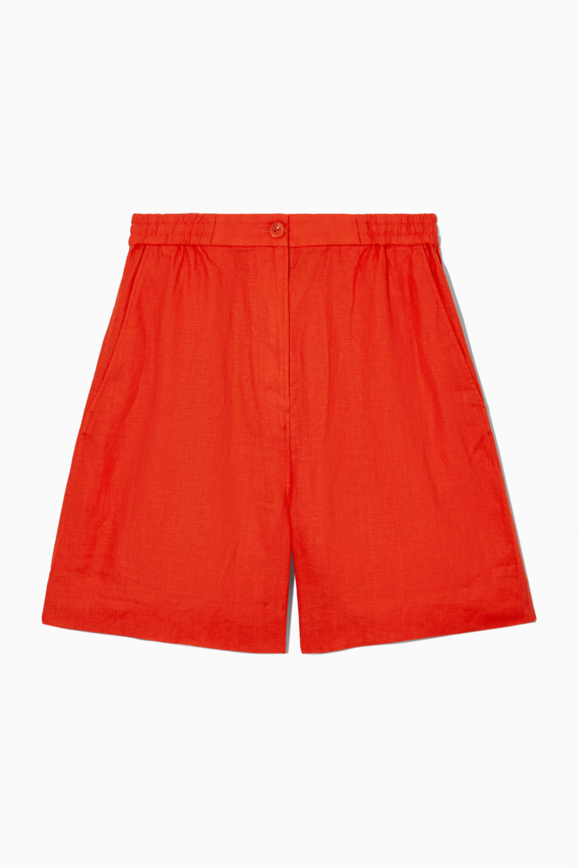 COS Elasticated Linen Shorts | endource