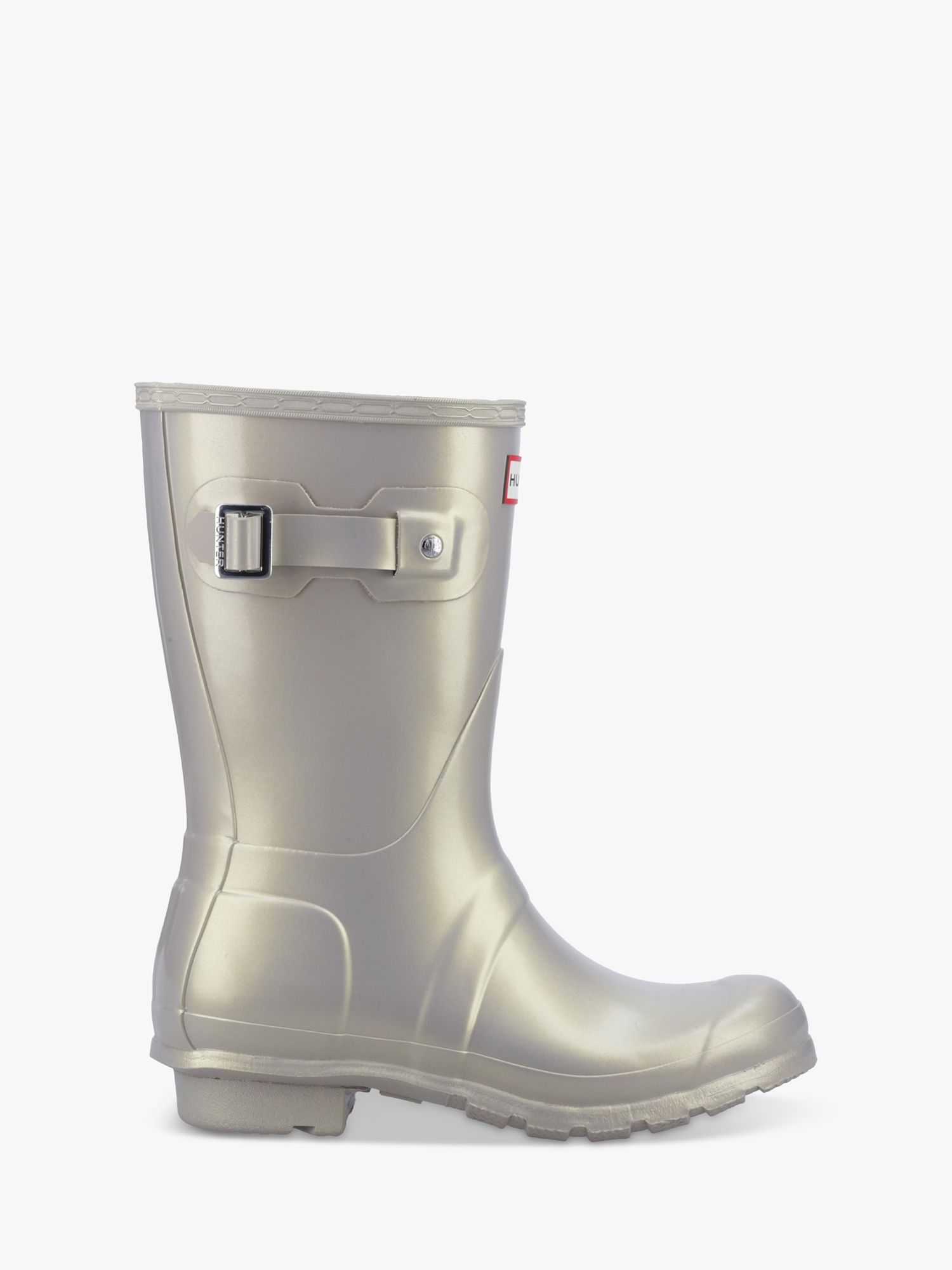 HUNTER Short Wellington Boots in Gold | Endource