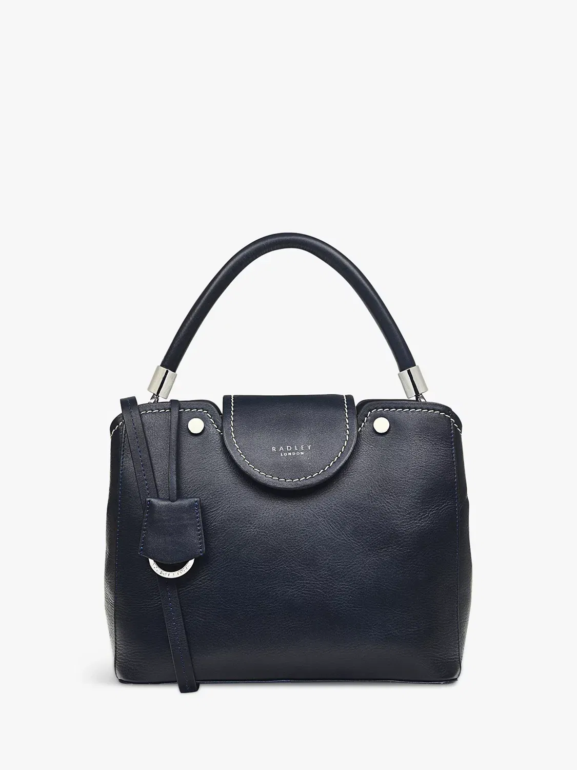 RADLEY Chelsea Close Leather Grab Bag in Ink | endource