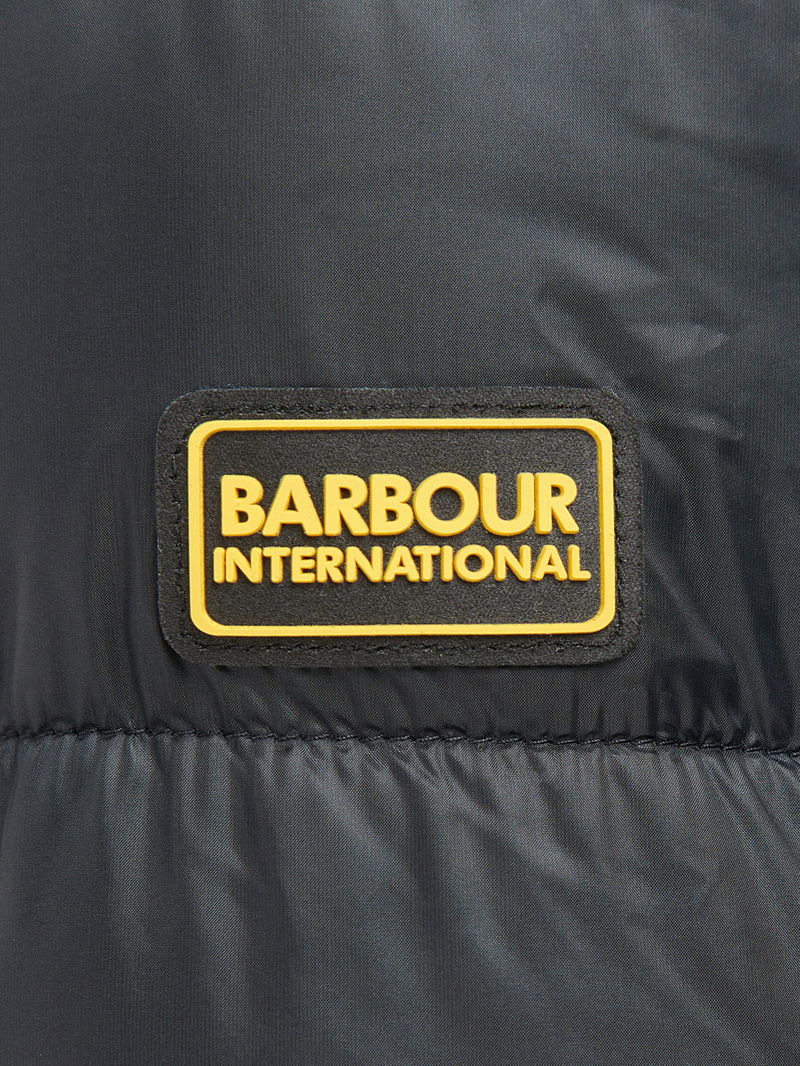 BARBOUR Island Quilted Jacket in Black | Endource
