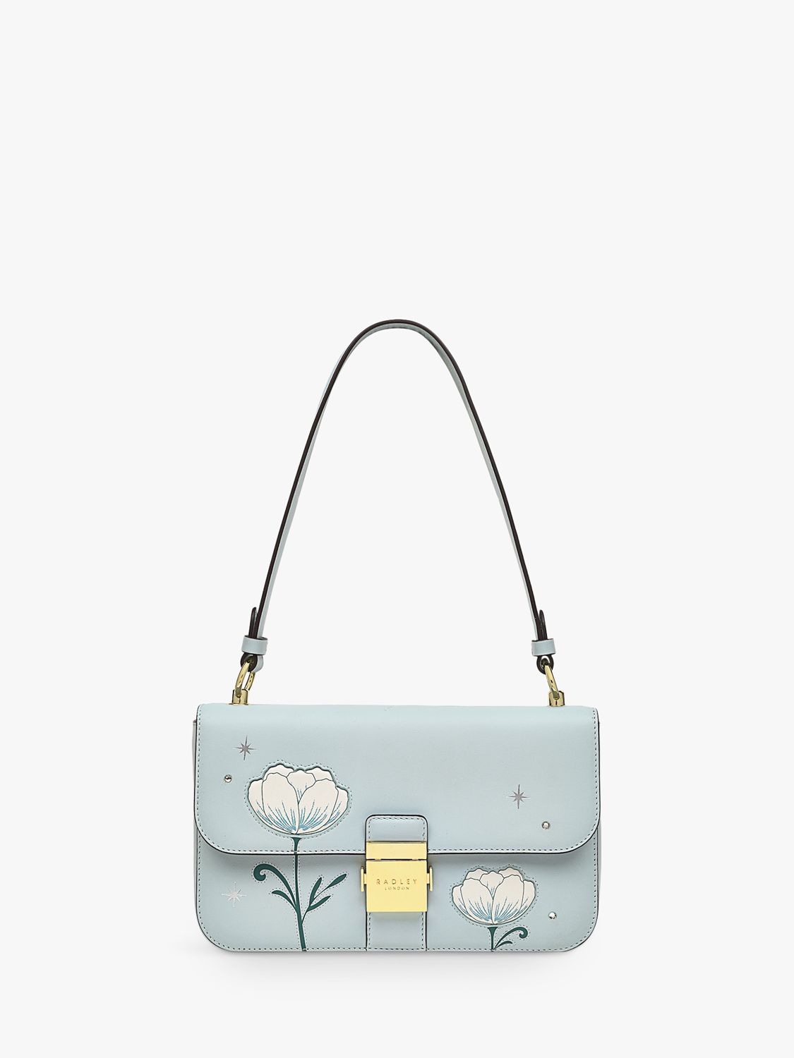 RADLEY Hanley Close Spring Rose Shoulder Bag in Seafoam | endource