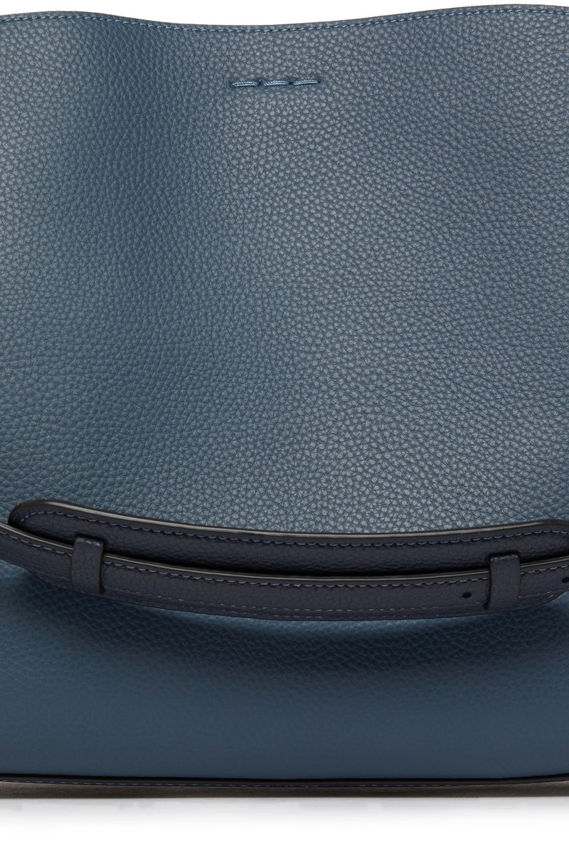 COACH Colorblock Leather Willow Shoulder Bag in B4 Denim | endource