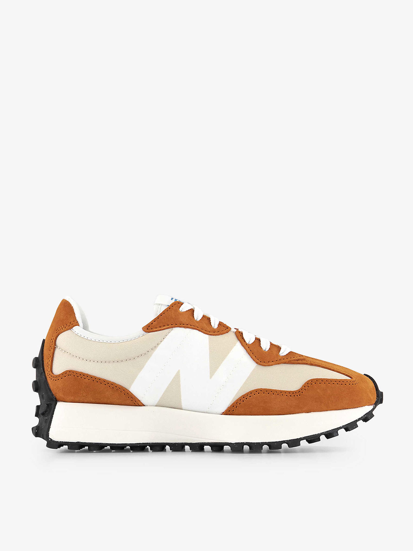 NEW BALANCE 327 Logo-Embroidered Suede And Woven Low-Top Trainers in ...