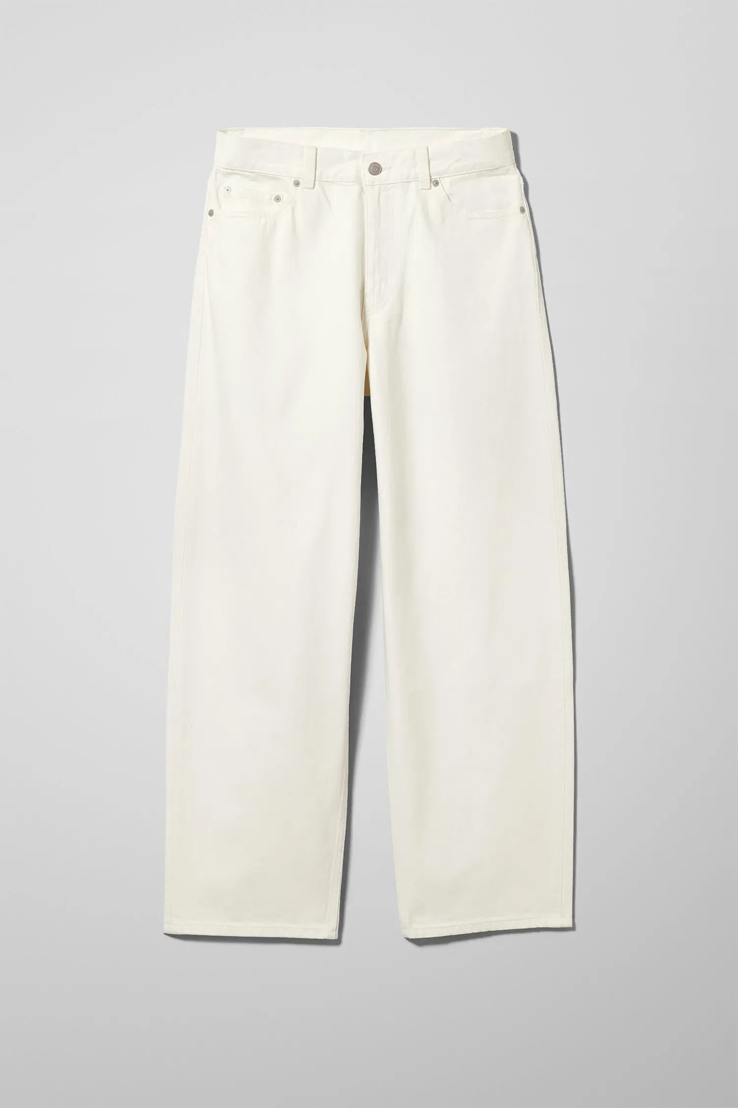 WEEKDAY Rail Jeans in White | endource