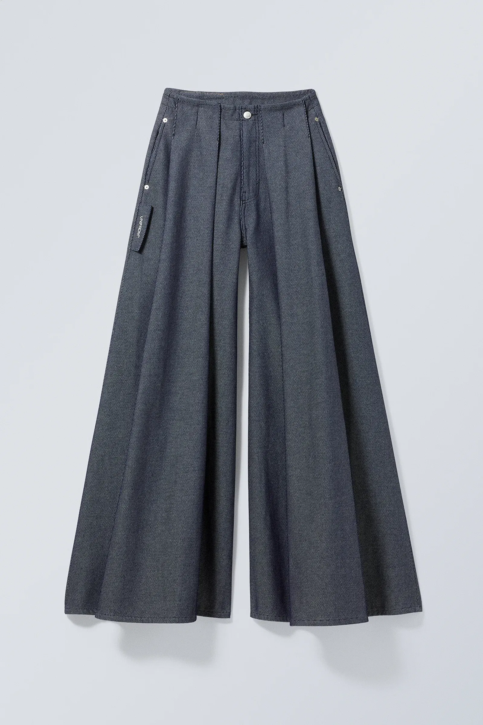 WEEKDAY Weekday Limited Edition x Unifrom™ - Pleat Trousers in Dusty ...