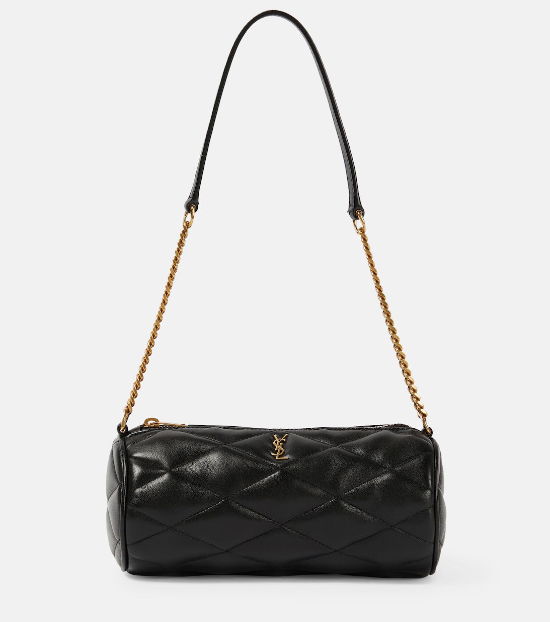 SAINT LAURENT Sade Mini Leather Shoulder Bag in Black | endource