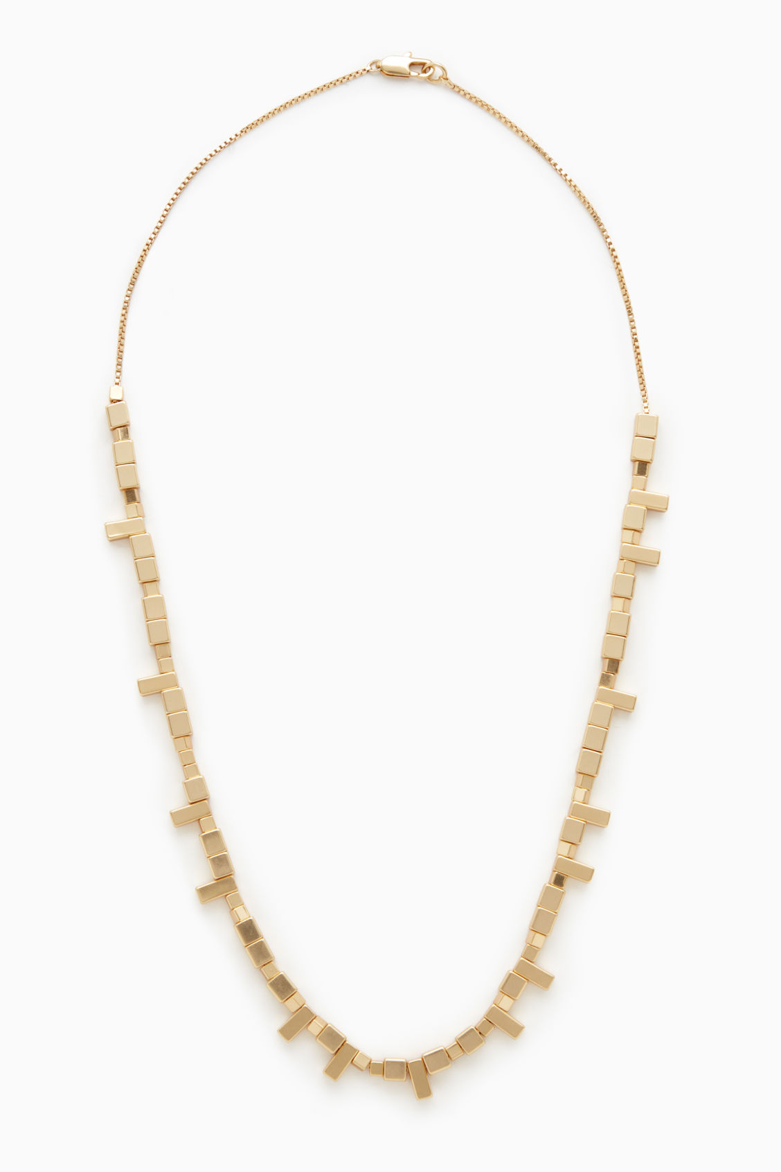 COS Textured Chain Necklace in GOLD | Endource