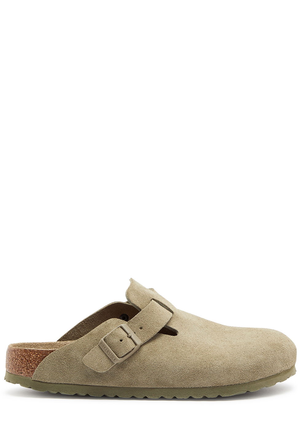 BIRKENSTOCK Boston Suede Sliders | Endource