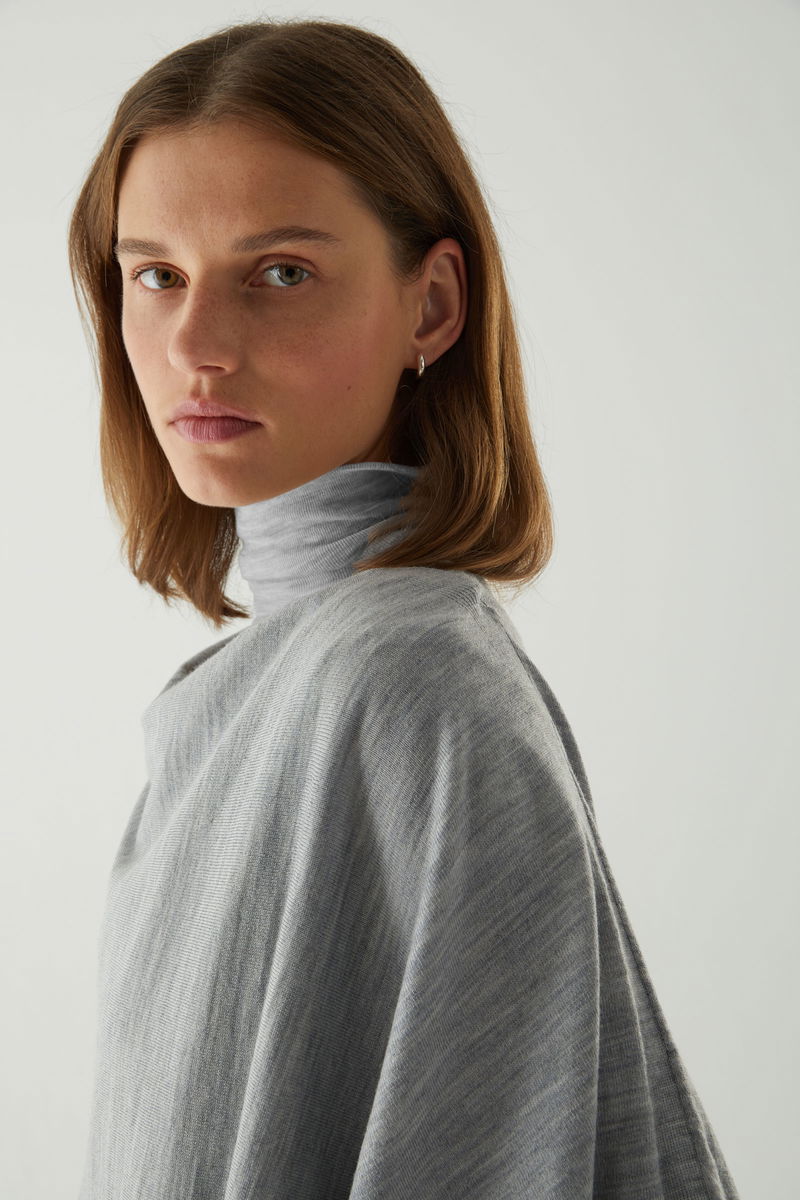 COS Merino Wool Wrap Cardigan | Endource