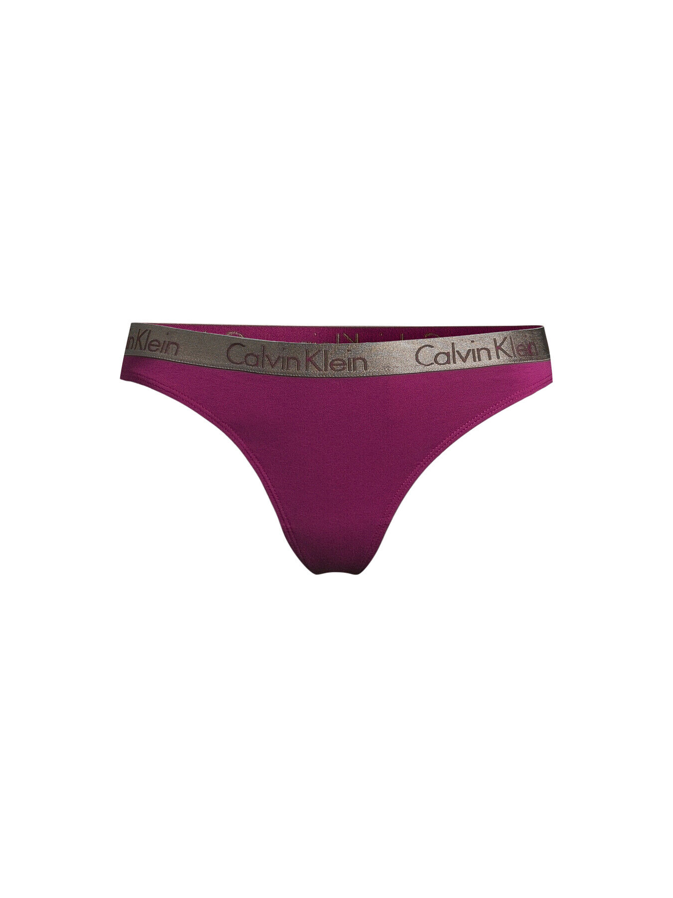 CALVIN KLEIN Radiant Cotton Thong in Wild Aster | Endource
