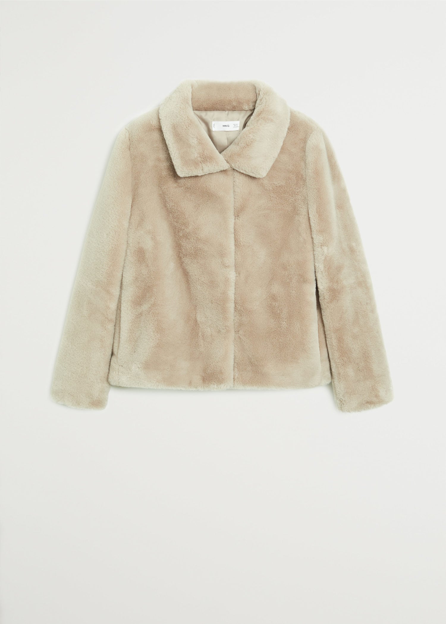 MANGO Faux Fur Jacket | Endource