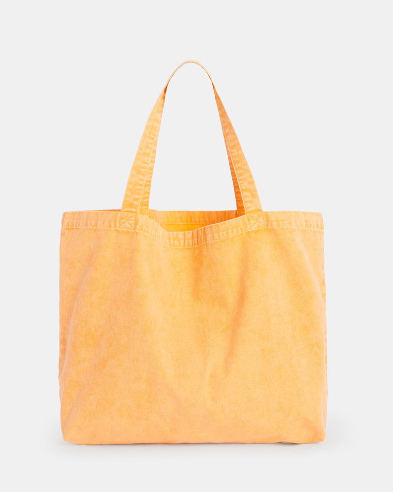ALLSAINTS Underground Acid Tote Bag in SICILIA ORANGE/BLK | endource