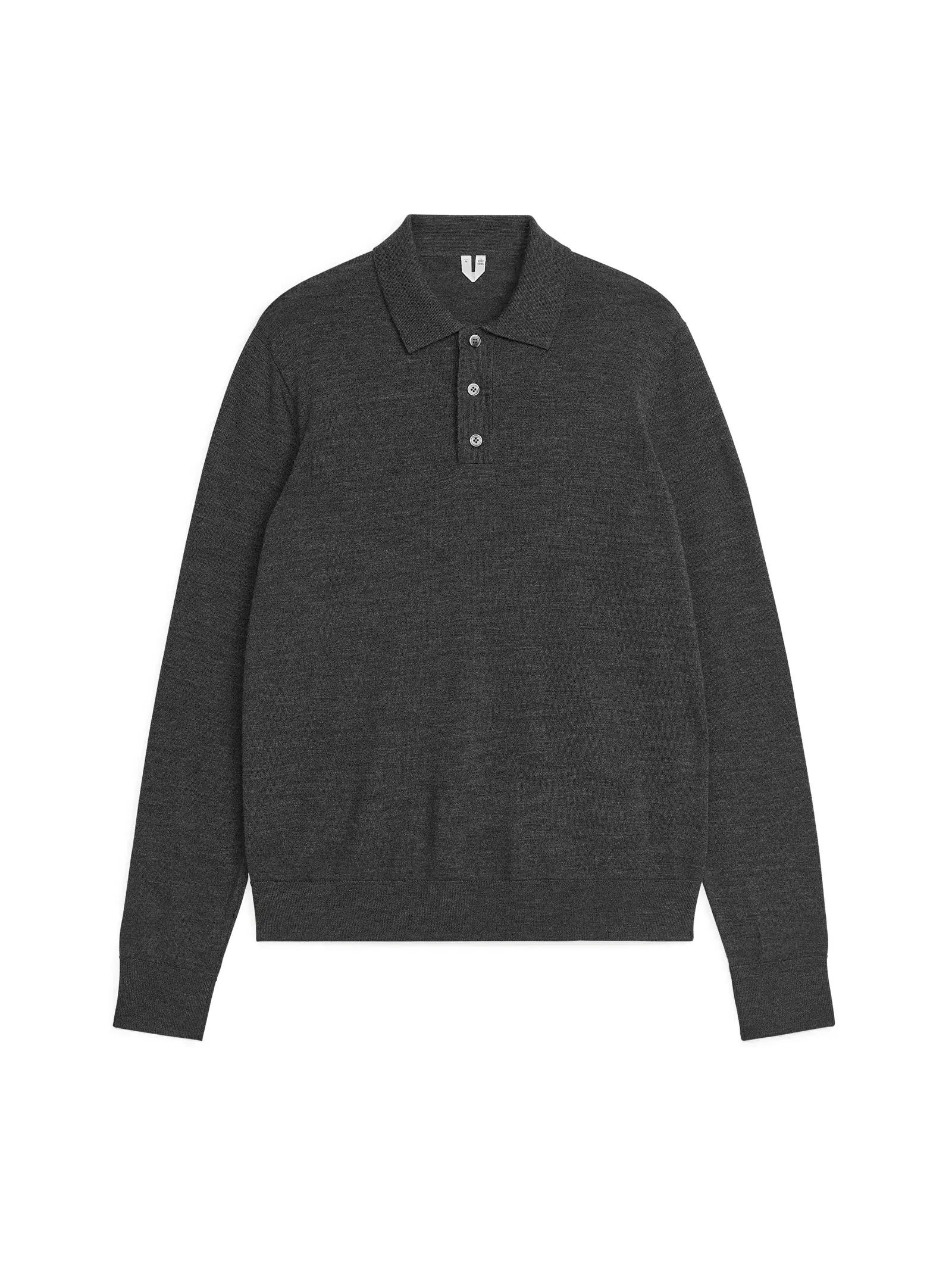 ARKET Merino Polo Jumper | Endource