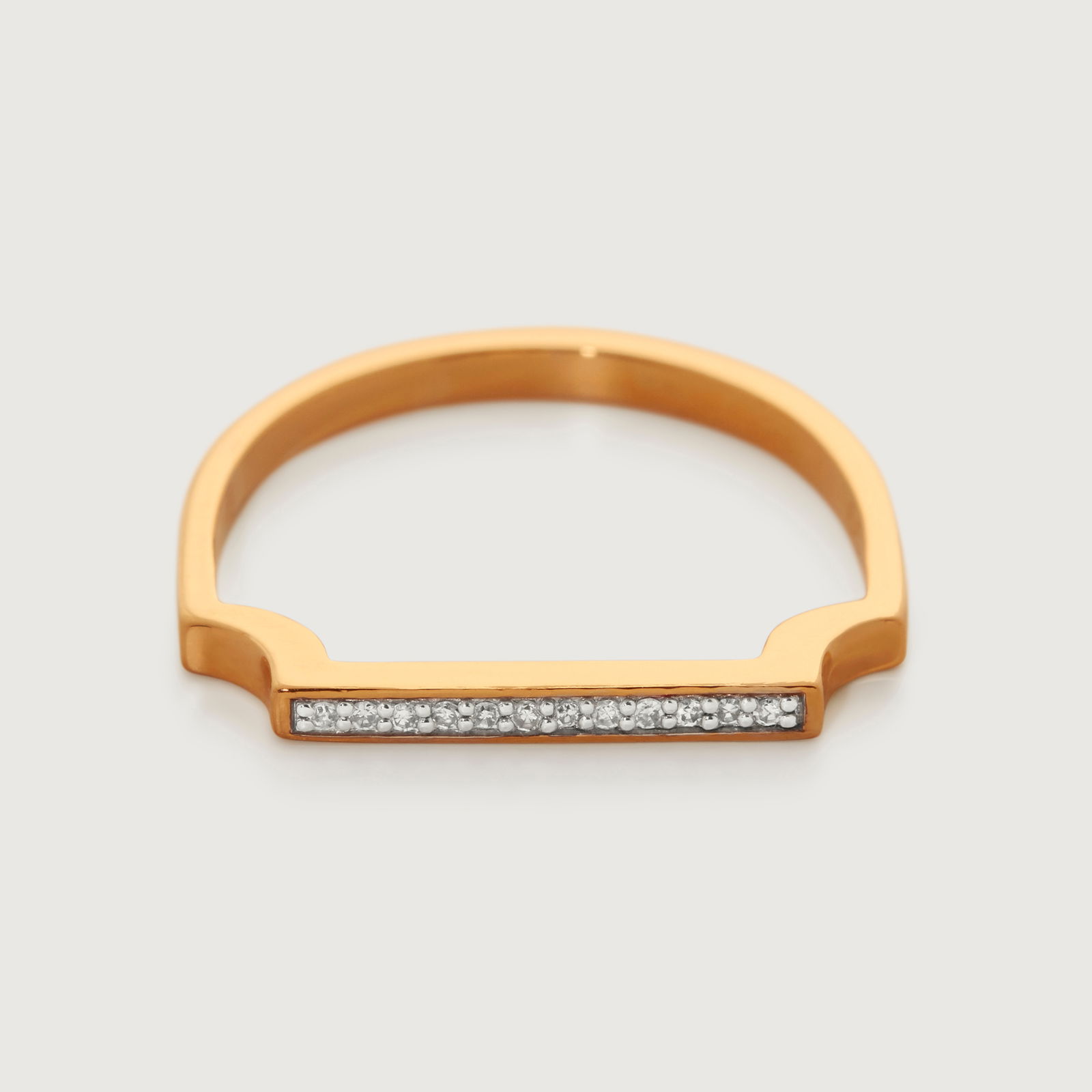 MONICA VINADER Signature Thin Diamond Ring | endource
