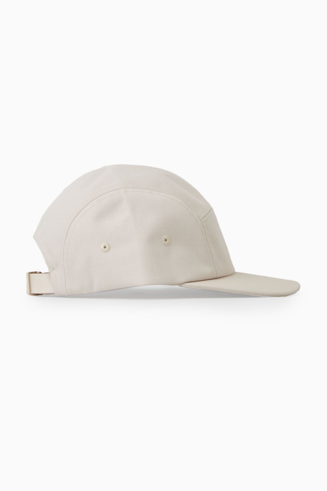 COS Canvas Five-Panel Cap in CREAM | endource