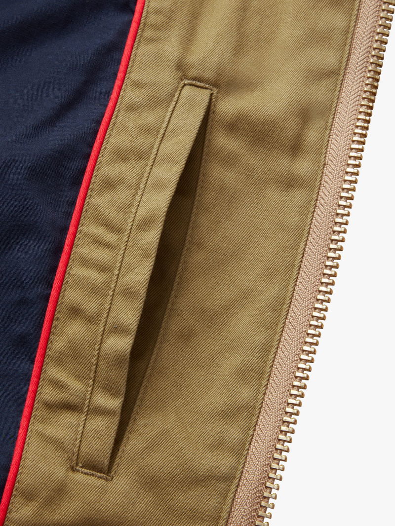 AUBIN Quibell Harrington Jacket in Tan | endource