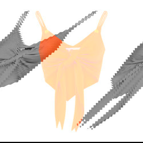 LOEWE Strappy Tie Top in Bright Orange | Endource