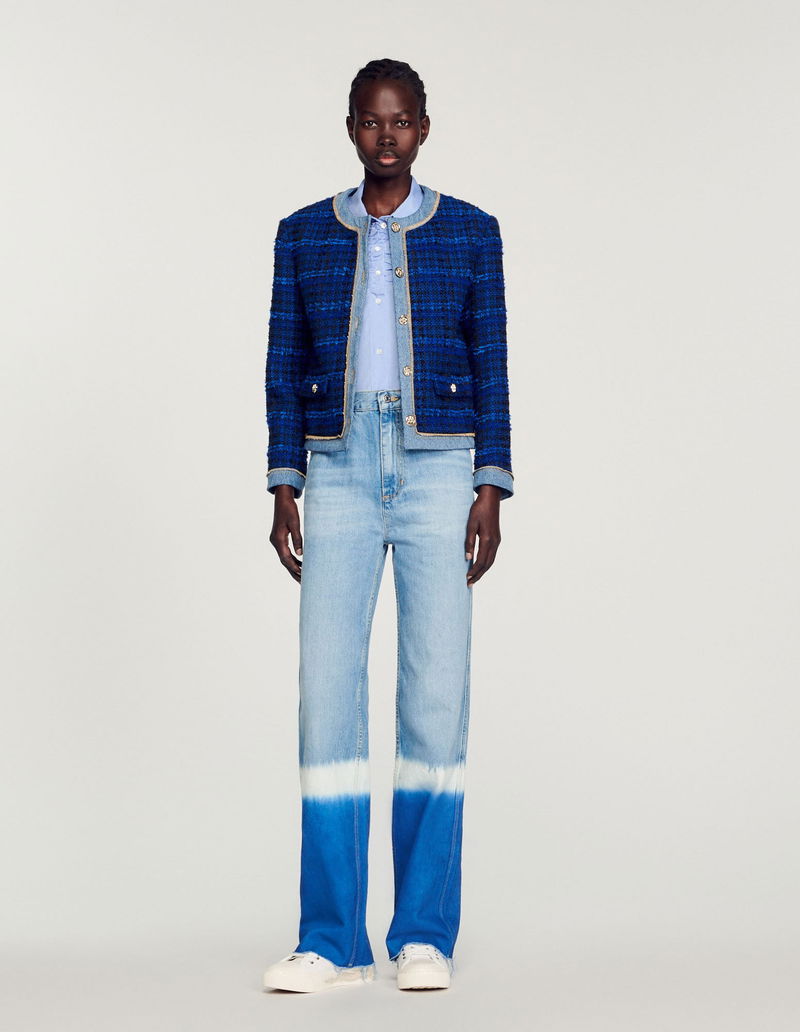 SANDRO Tweed Jacket | endource