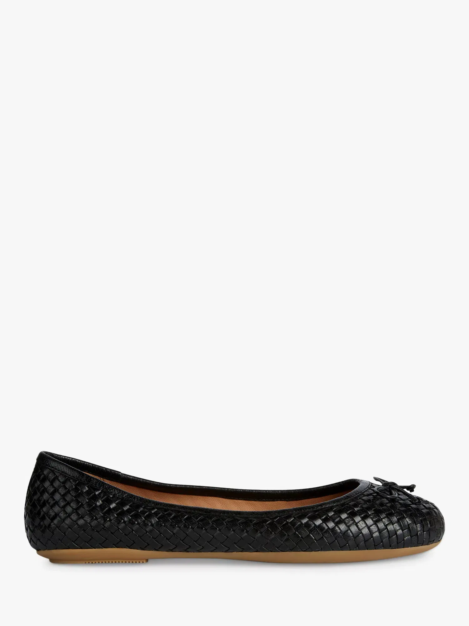 Geox Palmaria Leather Ballet Shoes | endource